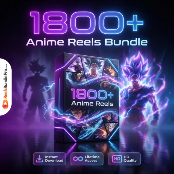 1800+ Anime Reels Bundle – Viral Videos for Instagram & YouTube Shorts ...